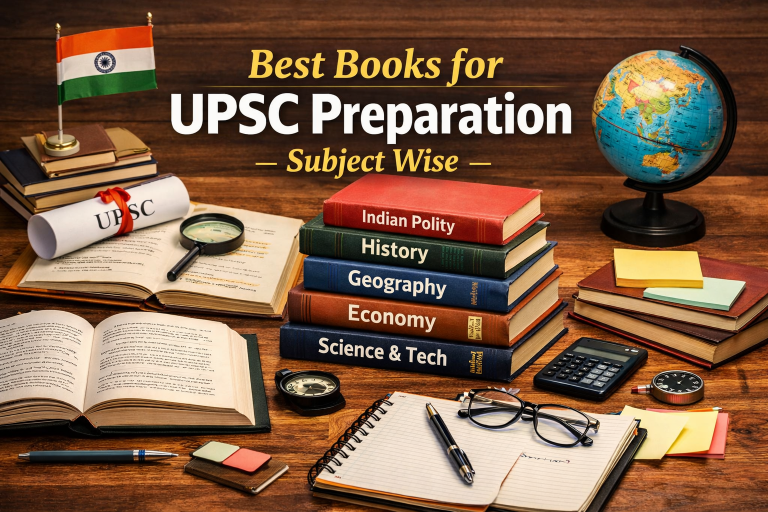 Best Books for UPSC Preparation – Subject-Wise List 2026